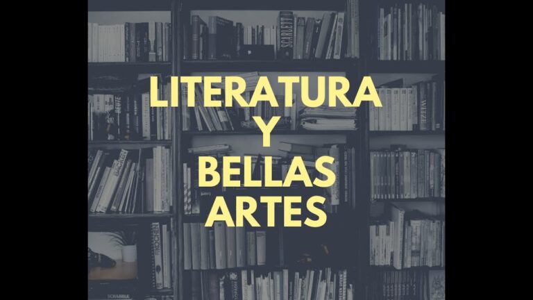 La literatura como Bellas Artes - Accademia es tu Web de Formación