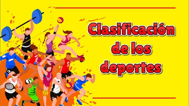 Todo sobre el deporte: clasificación y beneficios - Accademia es tu Web ...